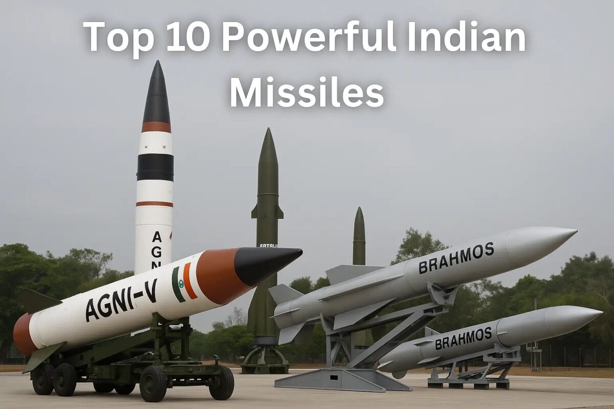 Top 10 Powerful Indian Missiles 2025